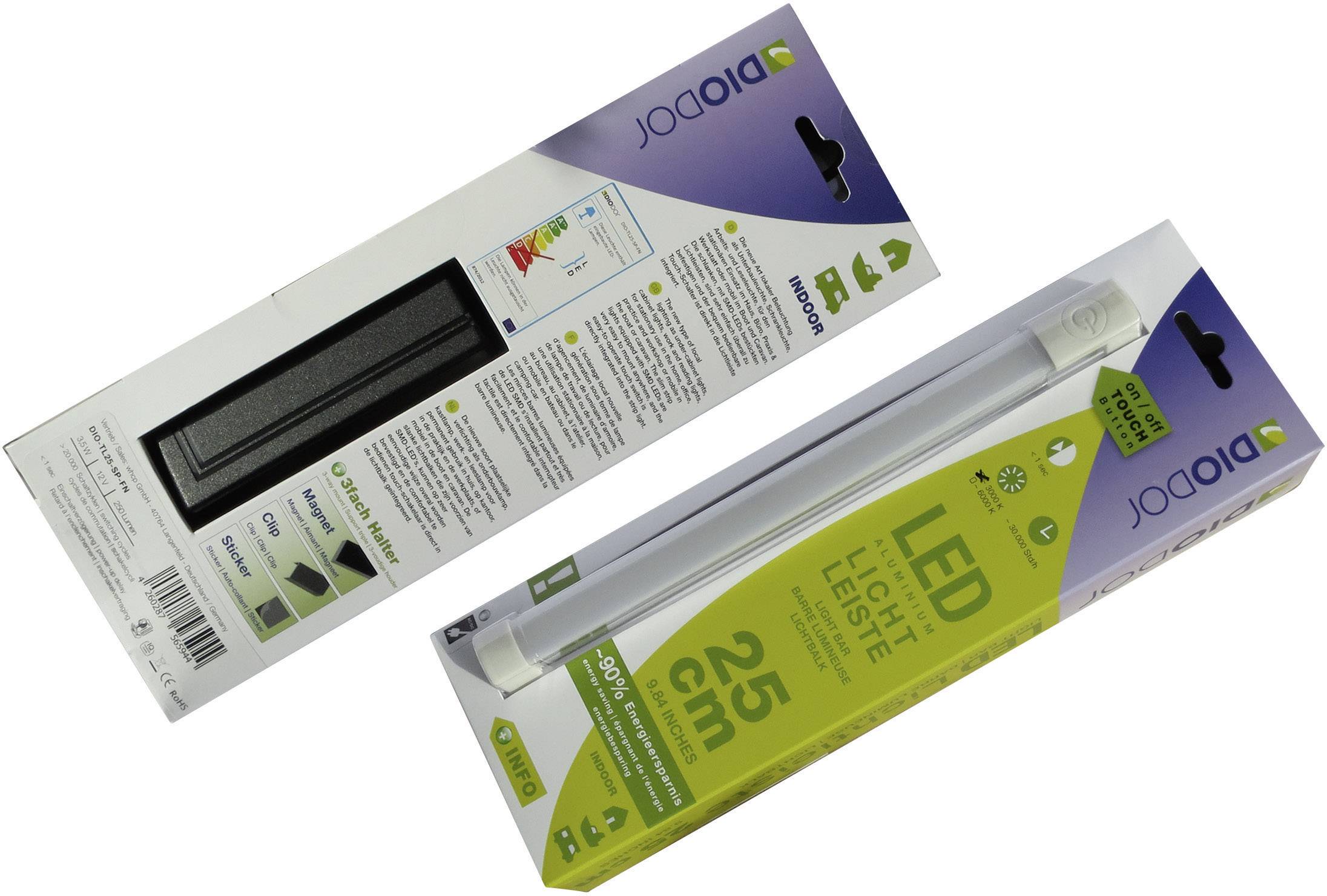 Buy DioDor LED strip light basic set LED (monochrome) Built-in LED 3.5 ...