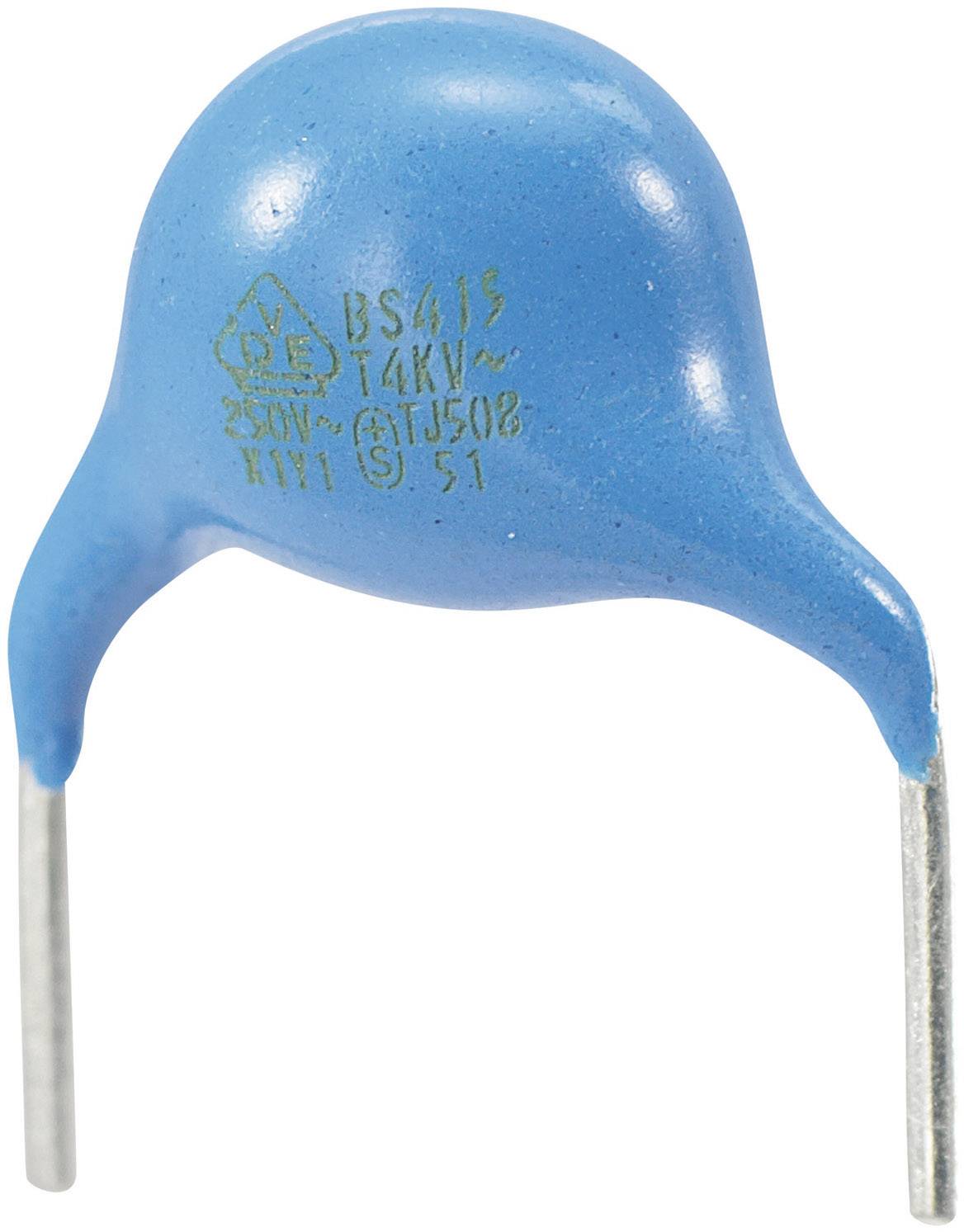 Ceramic disc capacitor Radial lead 150 pF 400 V AC 10 % 1 pc(s) from ...