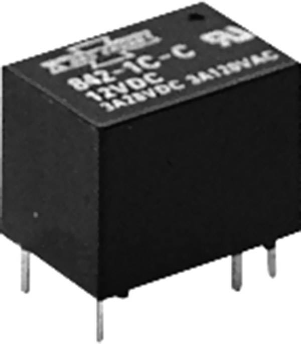 Song Chuan 842A-1CS 12V DC PCB Mount Relay SPDT-CO from Conrad.com