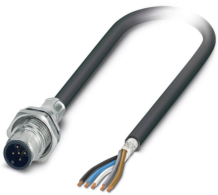 Buy Flush-type connector SACCBP-MS-5CON-M16/1,0-PUR SCO 1419409 Phoenix ...