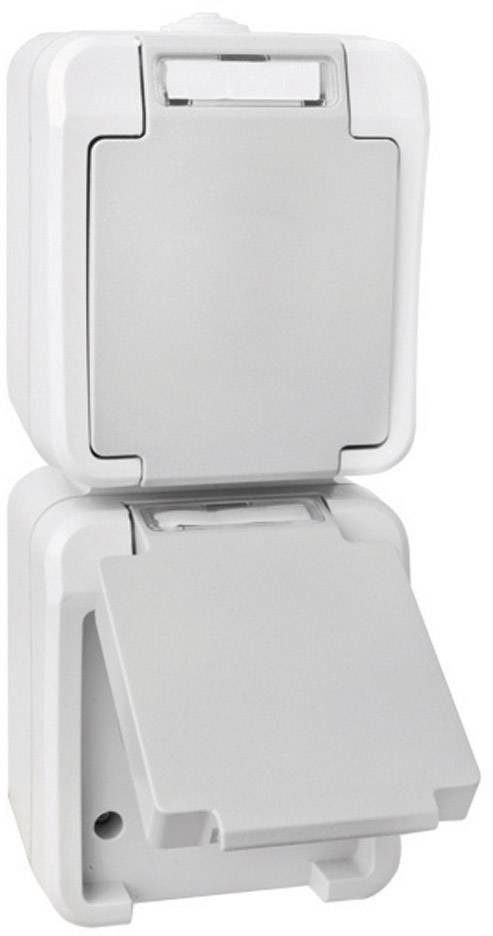 Buy Peranova 102437 Wet room switch product range Two gang socket Pera ...