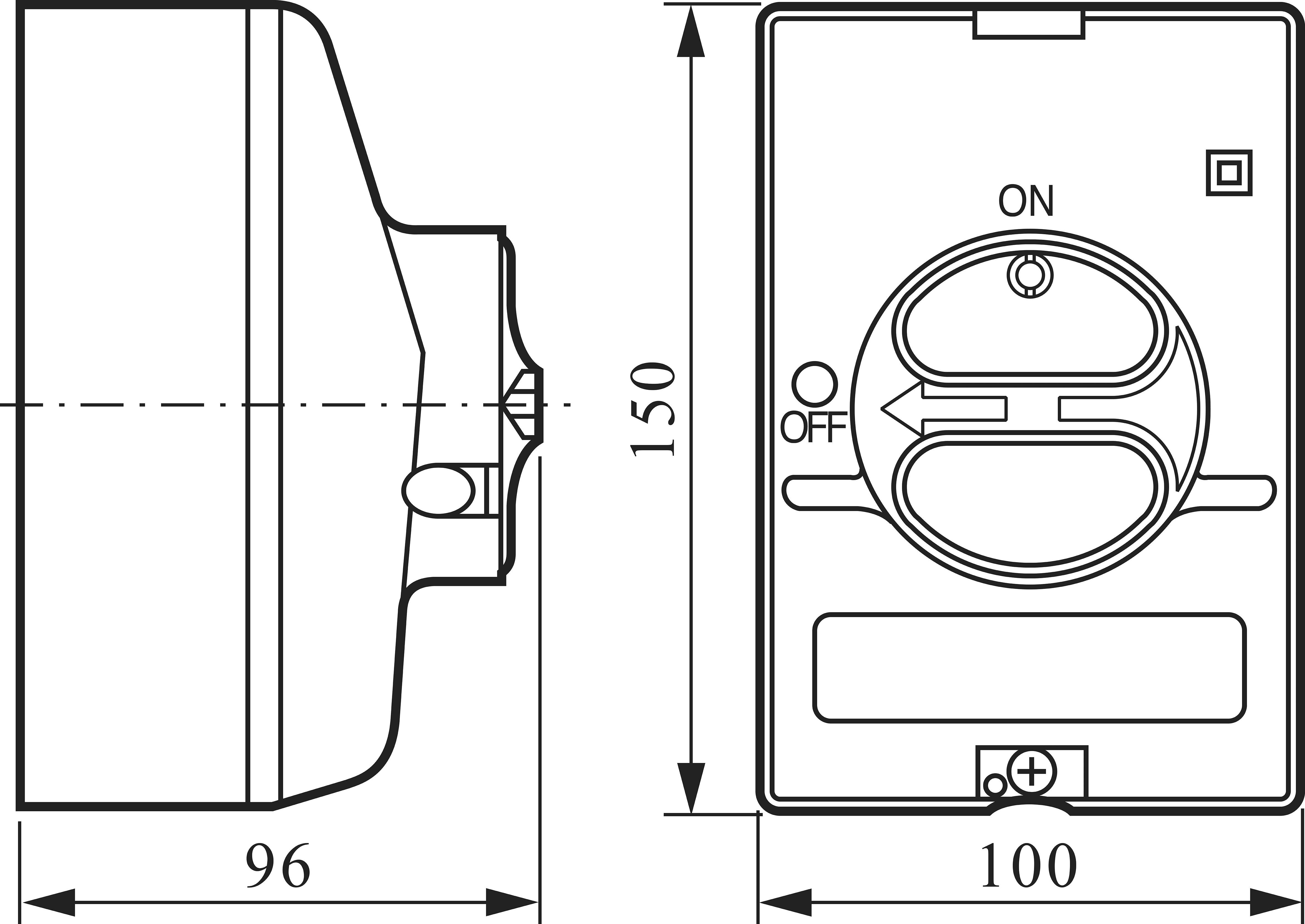 Buy BACO 172961 Isolator switch 20 A 1 x 90 ° Yellow, Red 1 pc(s ...
