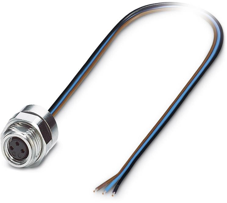 Buy Flush-type connector SACC-DSI-M 8FS-3CON-M12/0,5 1453449 Phoenix ...