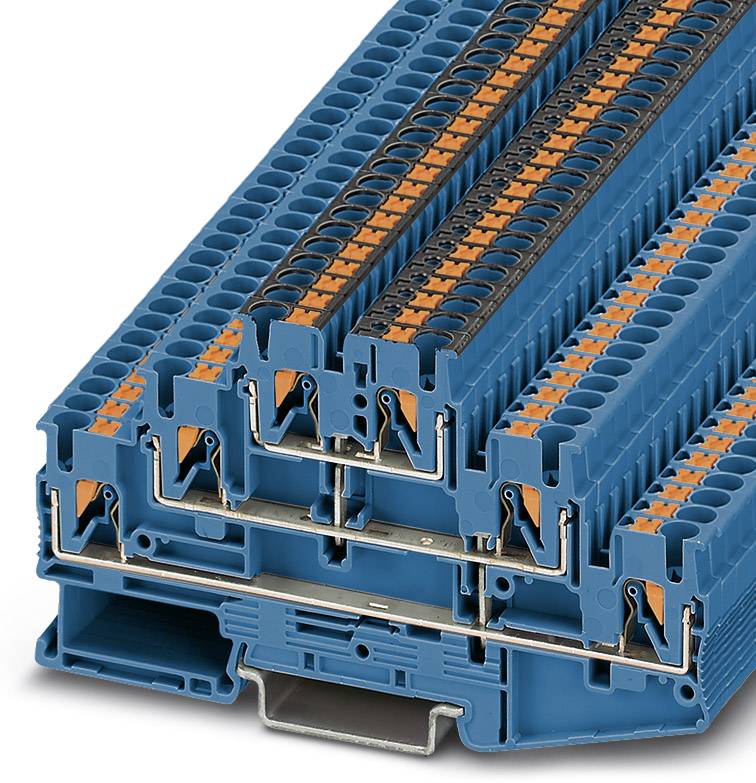 Buy Multi-level terminal block PT 2,5-3PV BU 3000716 Phoenix Contact ...