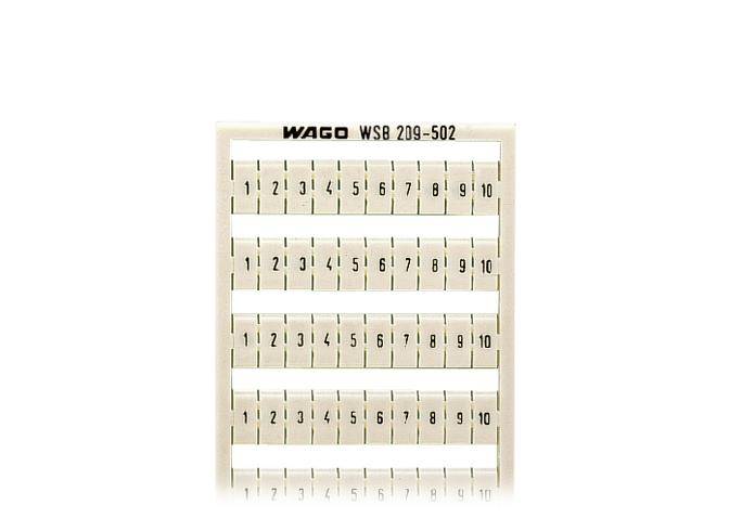 Buy WAGO 209-502 Labels White 5 pc(s) | Conrad Electronic