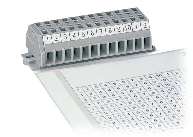 WAGO 210-707 Labels for TP printers permanent adhesive, white