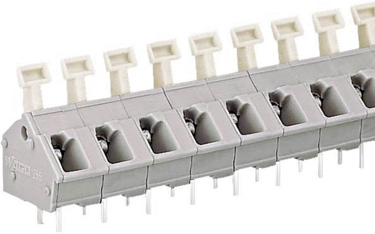 Buy WAGO 256-502 Spring-loaded terminal 2.50 mm² Number of pins 2 Grey ...
