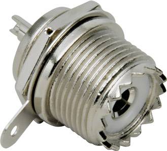 Buy TRU COMPONENTS 1579410 UHF connector Socket, vertical vertical 50 Ω ...