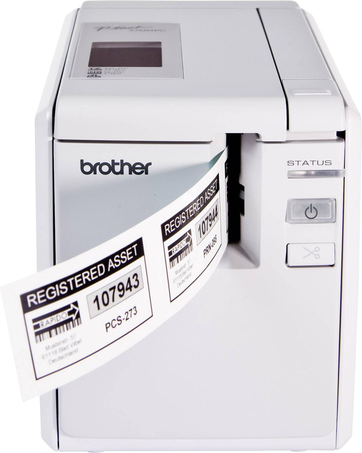 Label printer Brother P-touch 9700 PC Suitable for scrolls: TZe, TZ 3.5 ...