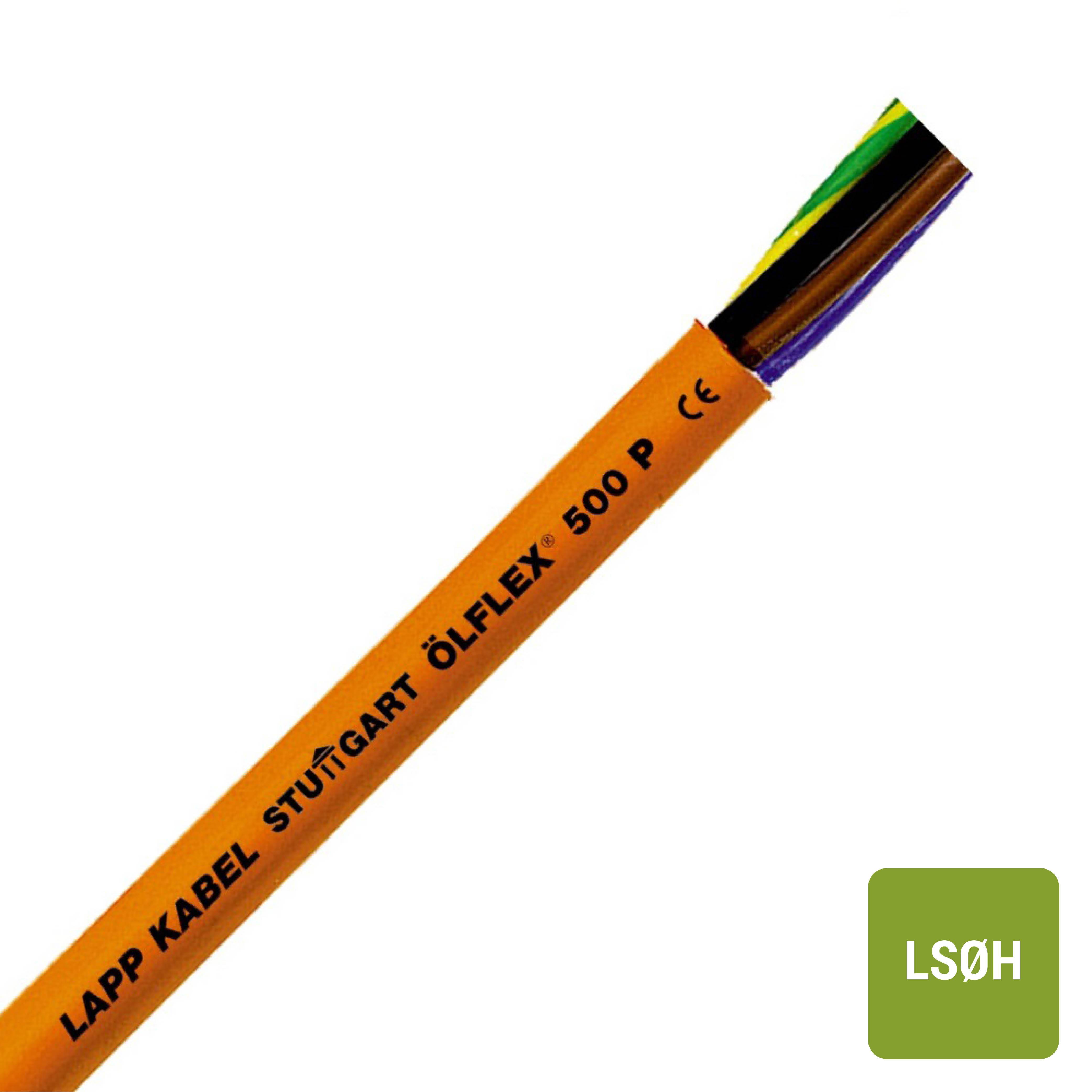 Buy LAPP 12352-100 Connection cable ÖLFLEX® 500 P 3 x 1.5 mm² Orange ...