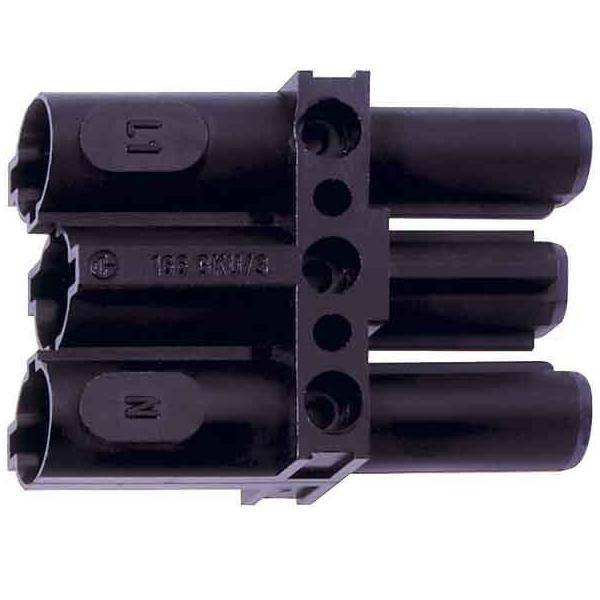 Buy Bachmann 375.516 Double pole connector Black | Conrad Electronic