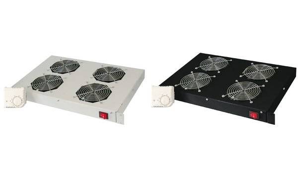 Buy Digitus DN-19 FAN-4-HO 19 inch 4 x Server rack cabinet fan Grey ...