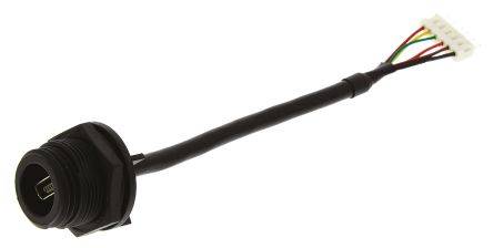 Buy Bulgin PX0457 Mini USB-socket 2.0 - Type A/B - IP68 Socket, built ...