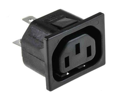 Buy Bulgin PX0695/15/63 IEC connector PX Socket, vertical vertical ...