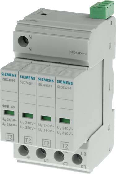 Buy Siemens 5SD74243 5SD7424-3 Surge arrester 40 kA 1 pc(s) | Conrad ...
