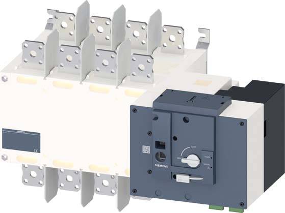 Buy Power switch Black 4-pin 1000 A 4 change-overs, 3 makers 415 V AC ...