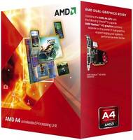 AMD A4-5300 2 x 3.4 GHz Dual Core Boxed processor PC base: AMD FM2 65 W ...