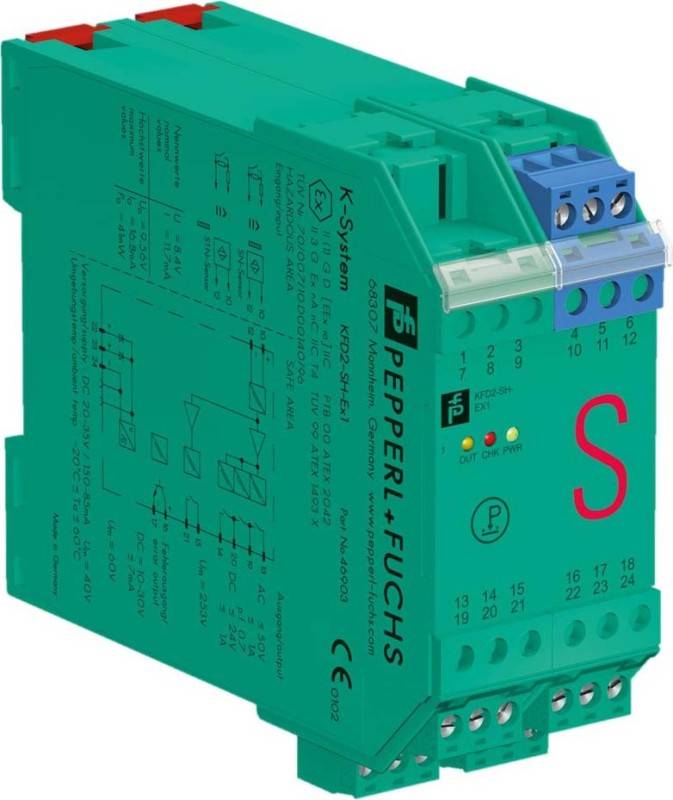 Pepperl & Fuchs KFD2-SH-EX1 switch amplifier Pepperl+Fuchs KFD2-SH-Ex1 ... Pepperl & Fuchs KFD2-SH-EX1 switch amplifier Pepperl+Fuchs KFD2-SH-Ex1 ...