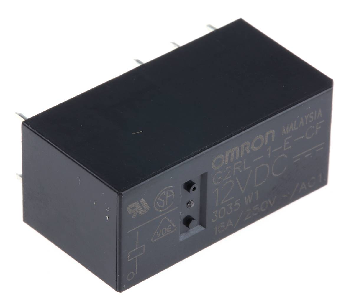 Buy Omron G2RL-1-E-CF-DC12 Power relay 12 V DC 16 A 1 change-over 1 pc ...