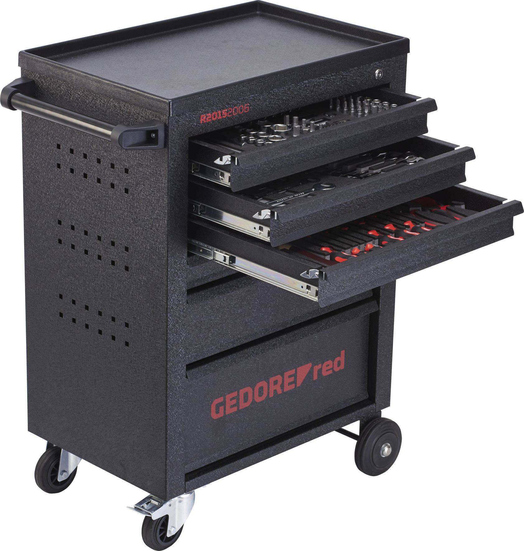 Buy Gedore RED 3300012 Workshop trolley Steel plate Factory colour ...