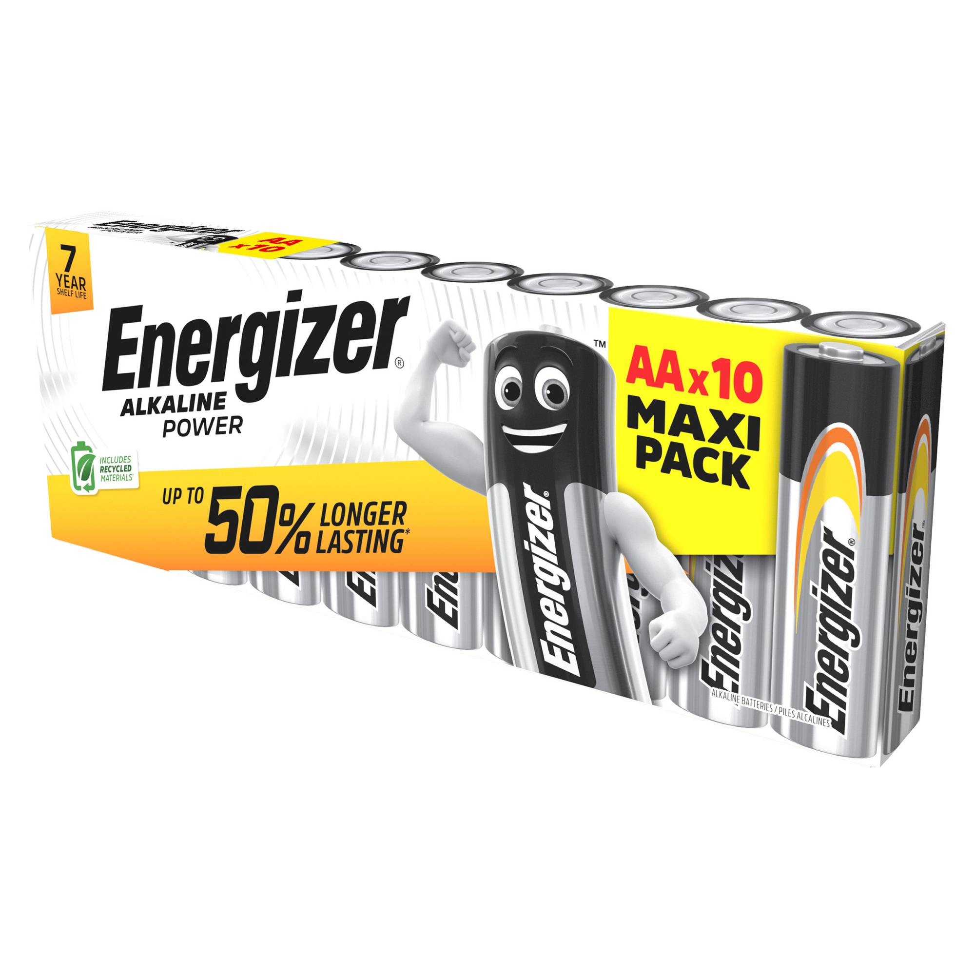 Buy Energizer Power LR06 AA battery Alkali-manganese 1.5 V 10 pc(s ...