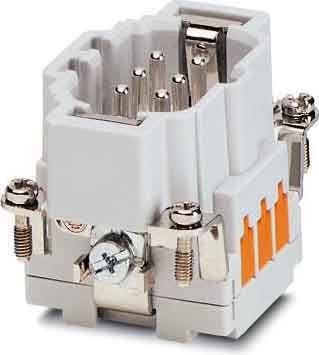 Buy Phoenix Contact 1605611 Plug inset HC-B 6 + PE QUICKON connector 10 ...