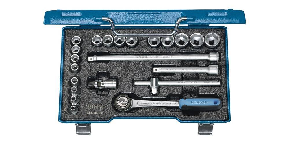 Buy Gedore 30 HMU-3 Bit set 3/8" (10 mm) 22-piece 6238300 | Conrad ...