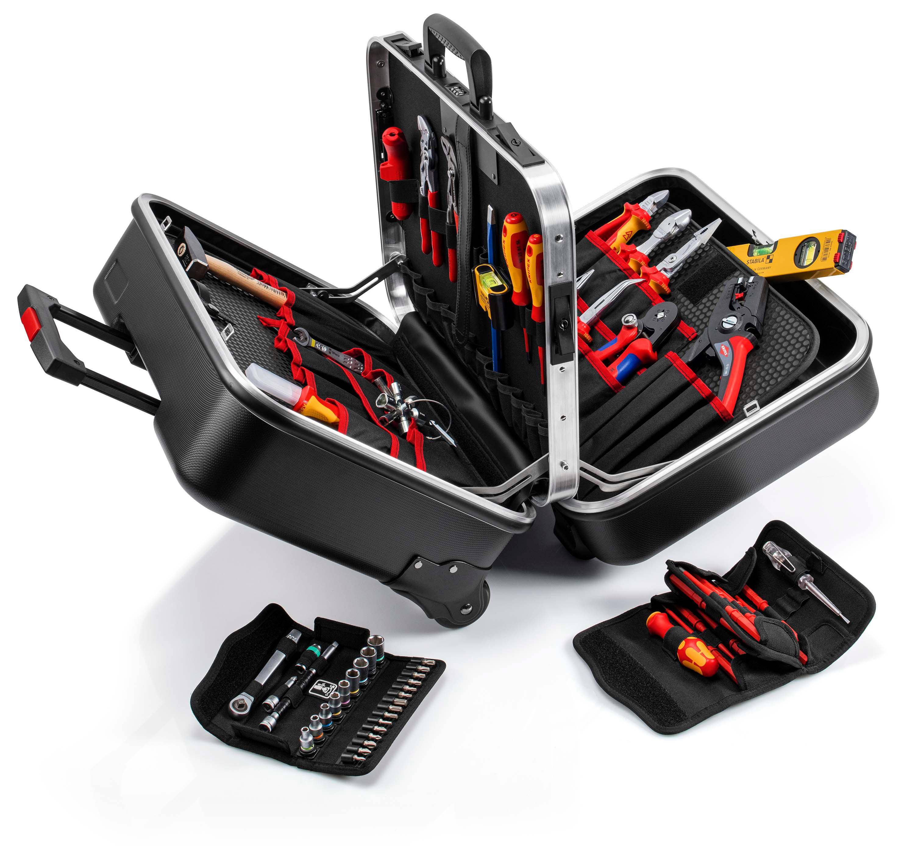 Buy Knipex BigTwin 00 21 41 Electrical contractor Tool box (+ tools) 63 ...