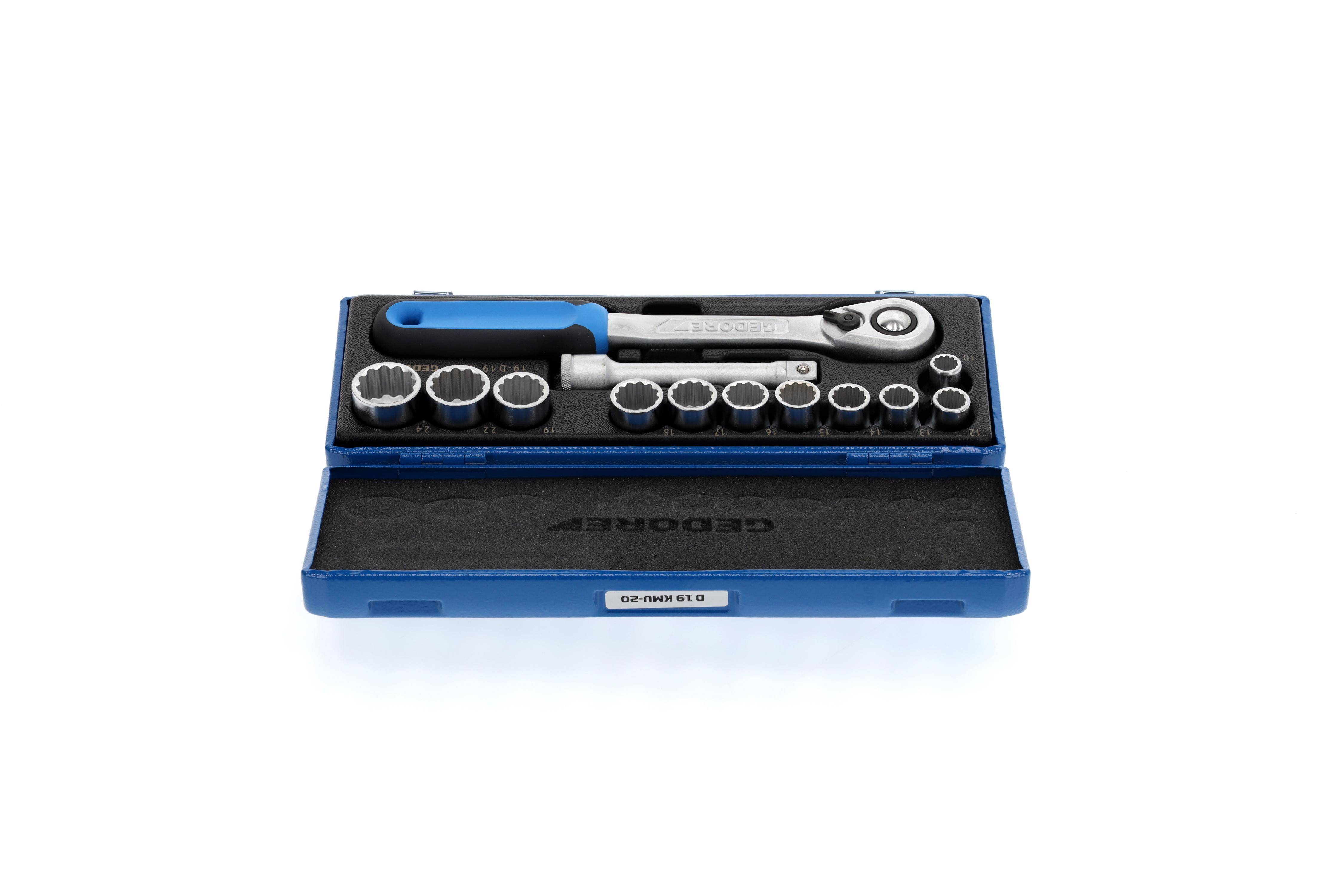 Buy Gedore 32 EMZ Bit set Metric 3/4" (20 mm) 14-piece 6280180 | Conrad ...