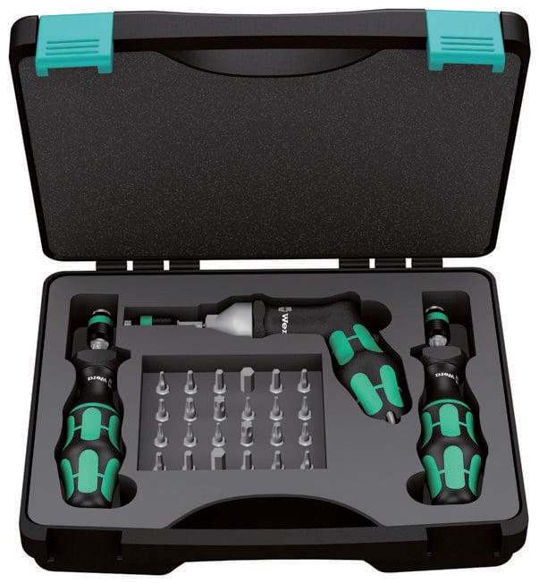 Buy Wera 7440/41/42 Workshop Torque screwdriver set 27-piece 0.3 - 6 Nm ...