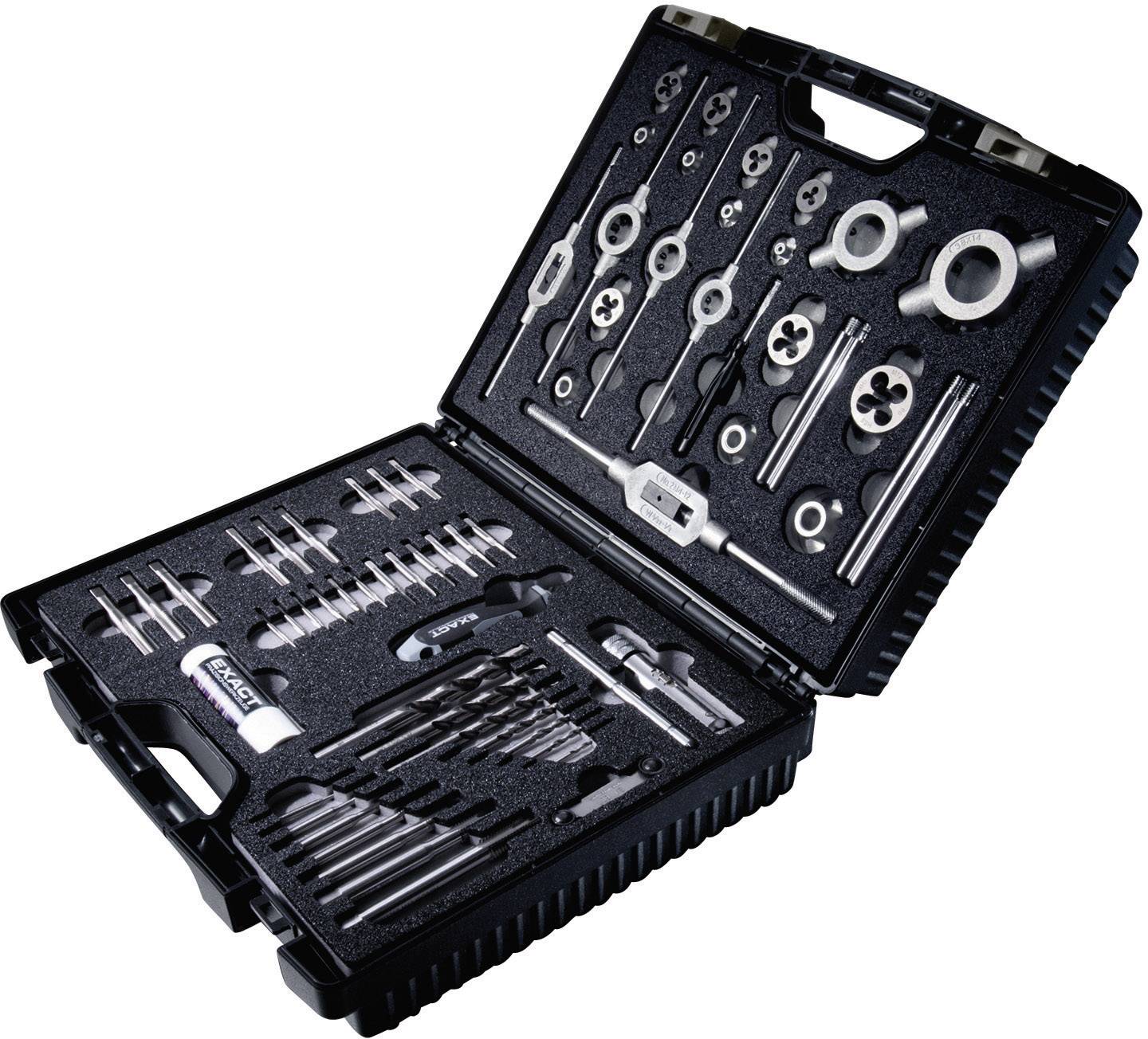 Buy Exact 70511 Tap tool kit 61-piece HSS metric M3, M4, M5, M6, M8 ...