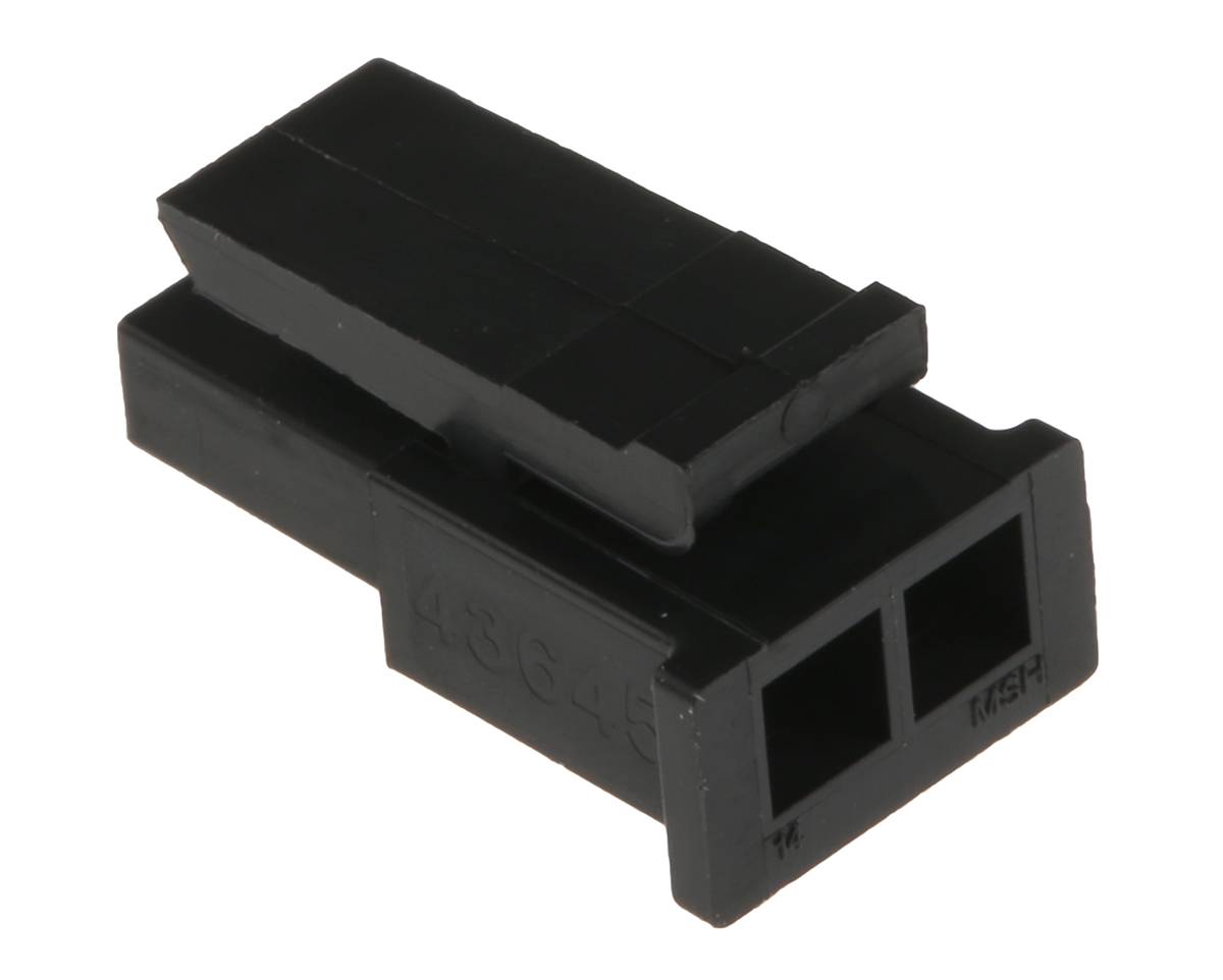 Buy Molex Socket enclosure - cable Total number of pins 2 Contact spacing: 3 mm 436450200 1 pc(s ...