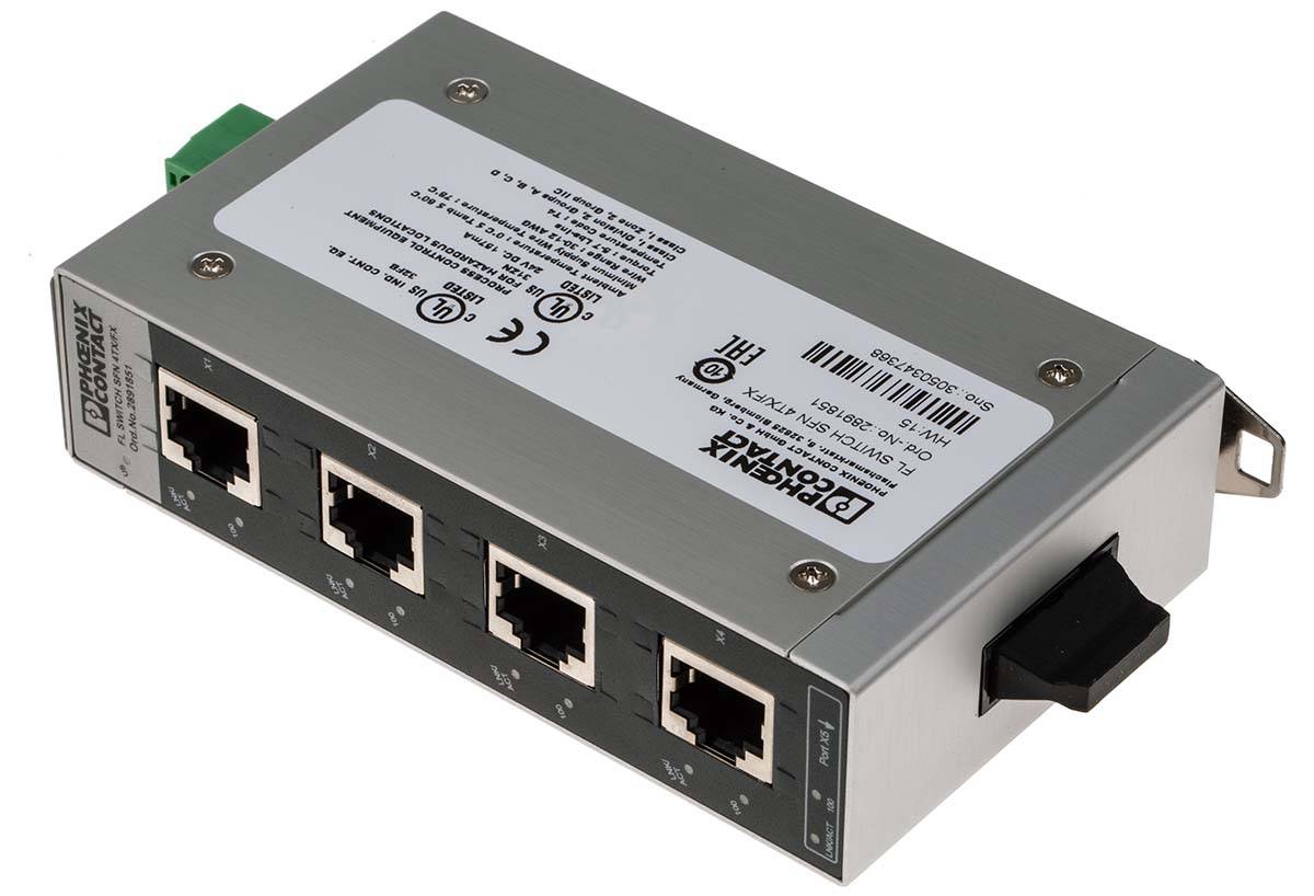 Phoenix Contact FL SWITCH SFN 4TX/FX Industrial Ethernet switch ...