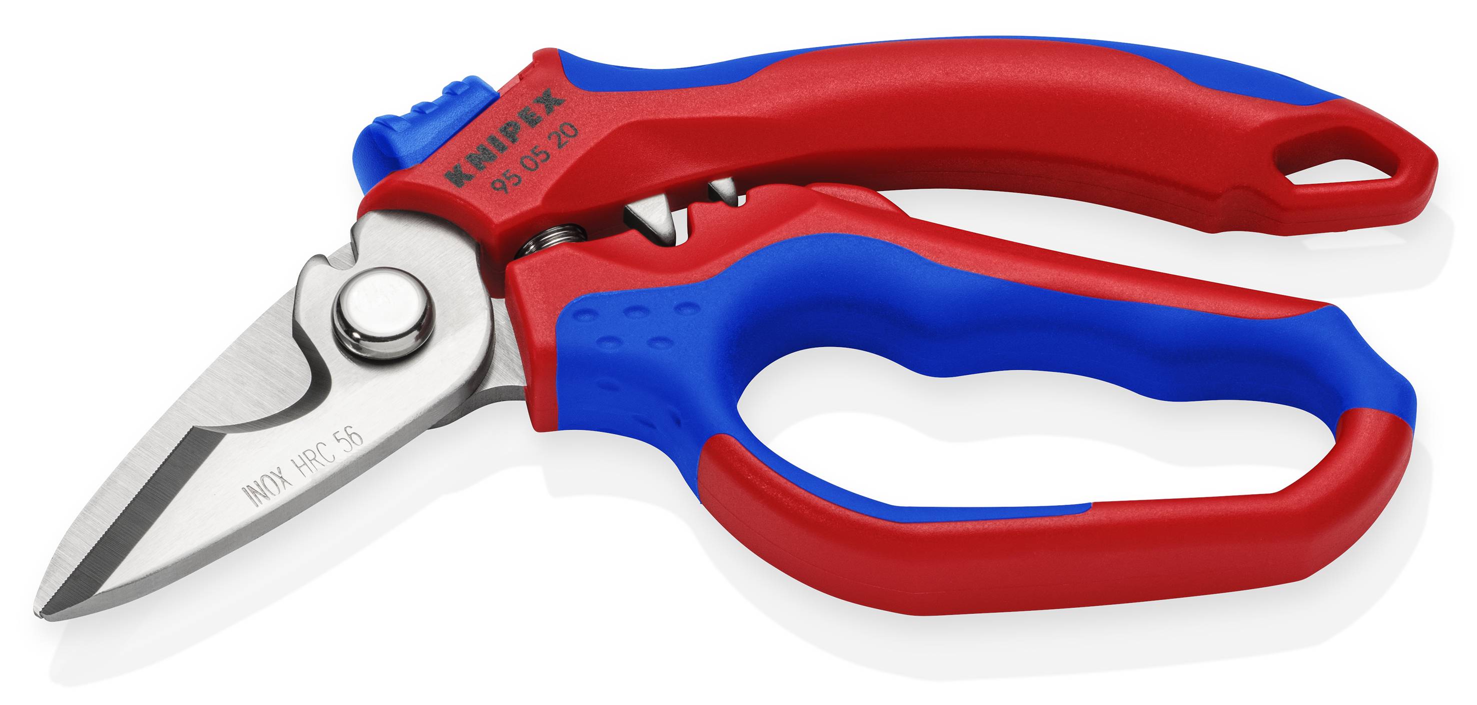 Buy Knipex Angled electrician's scissors with multi-component sleeves ...