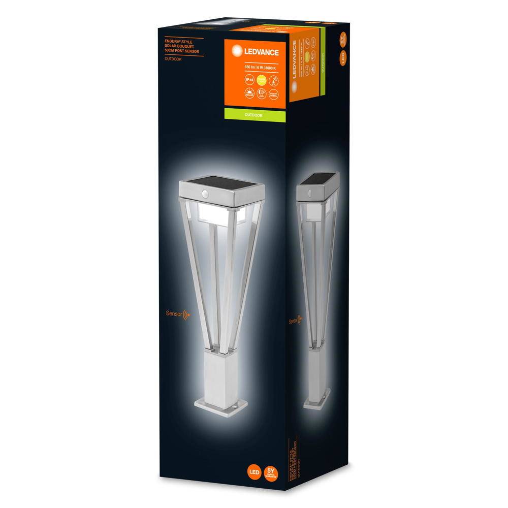 Buy LEDVANCE Solar outdoor free standing light (+ motion detector ...