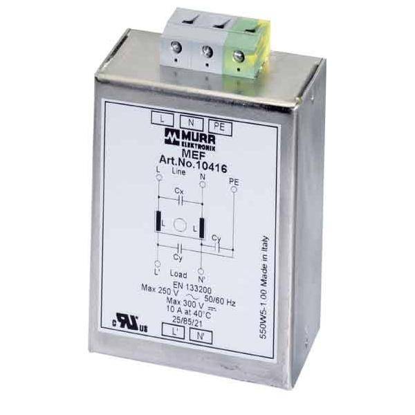 Murr Elektronik Murrelektronik Line filter 250 V AC, 300 V DC (L x W x ...