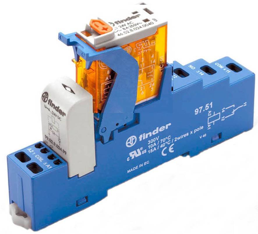 Buy Finder 4C.51.8.230.0060 16A Relay Interface Module N/A 230 V AC ...