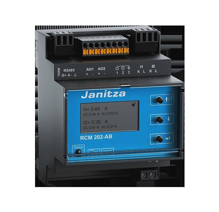 Buy Janitza RCM 202-AB Digital rail-mount meter | Conrad Electronic