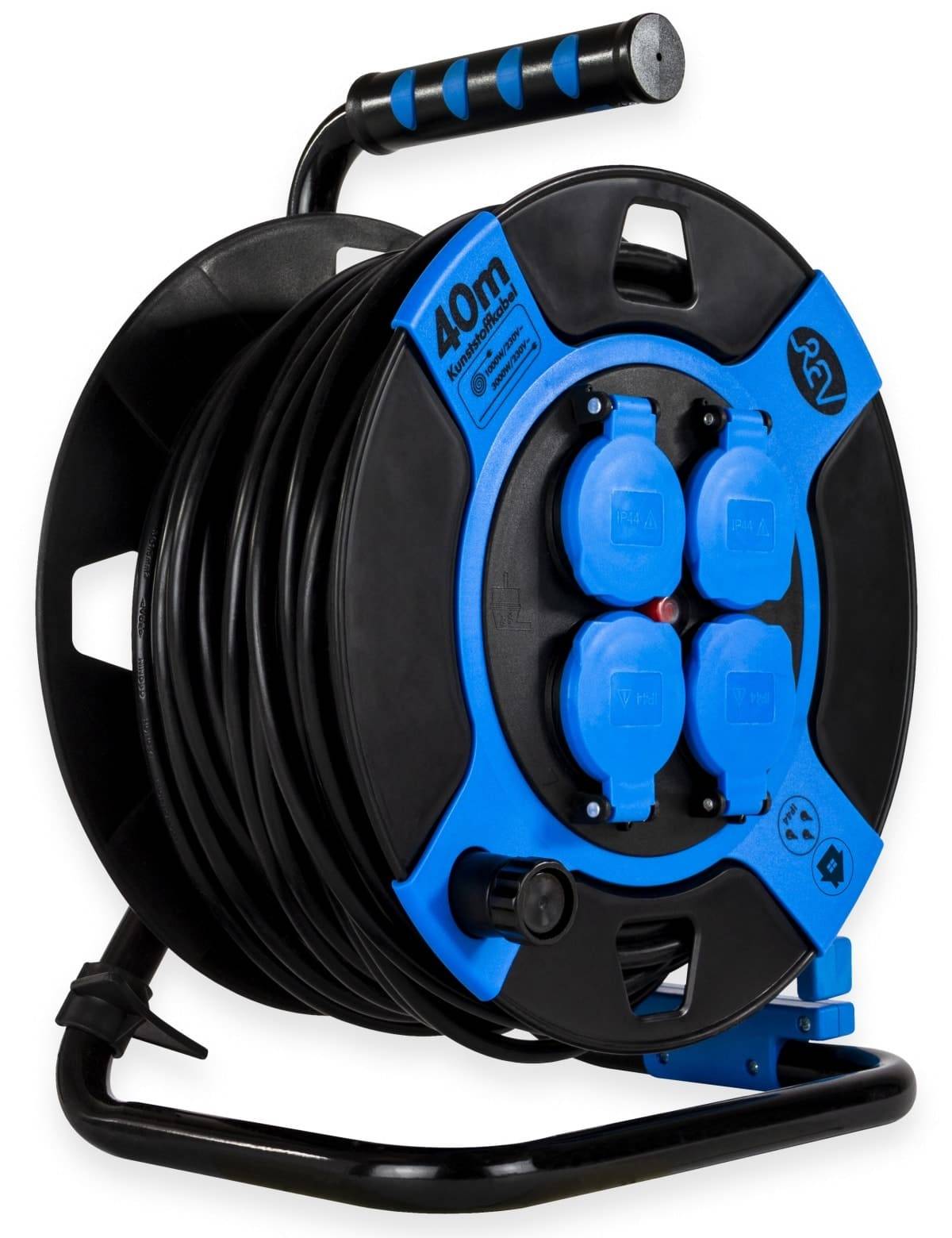 Buy REV 0010117812 Cable reel 40.00 m Black PG plug | Conrad Electronic