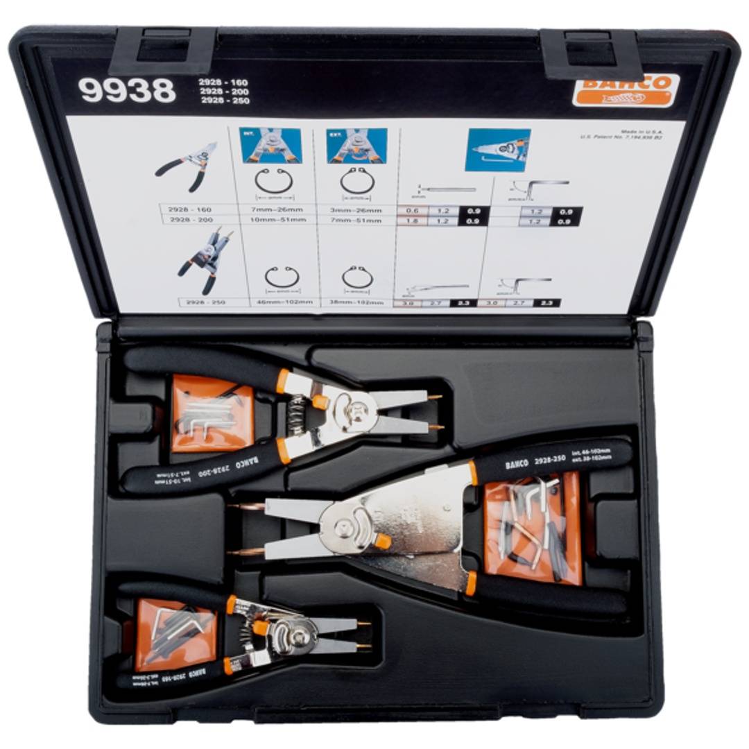 Buy Bahco 9938 Circlip pliers set | Conrad Electronic
