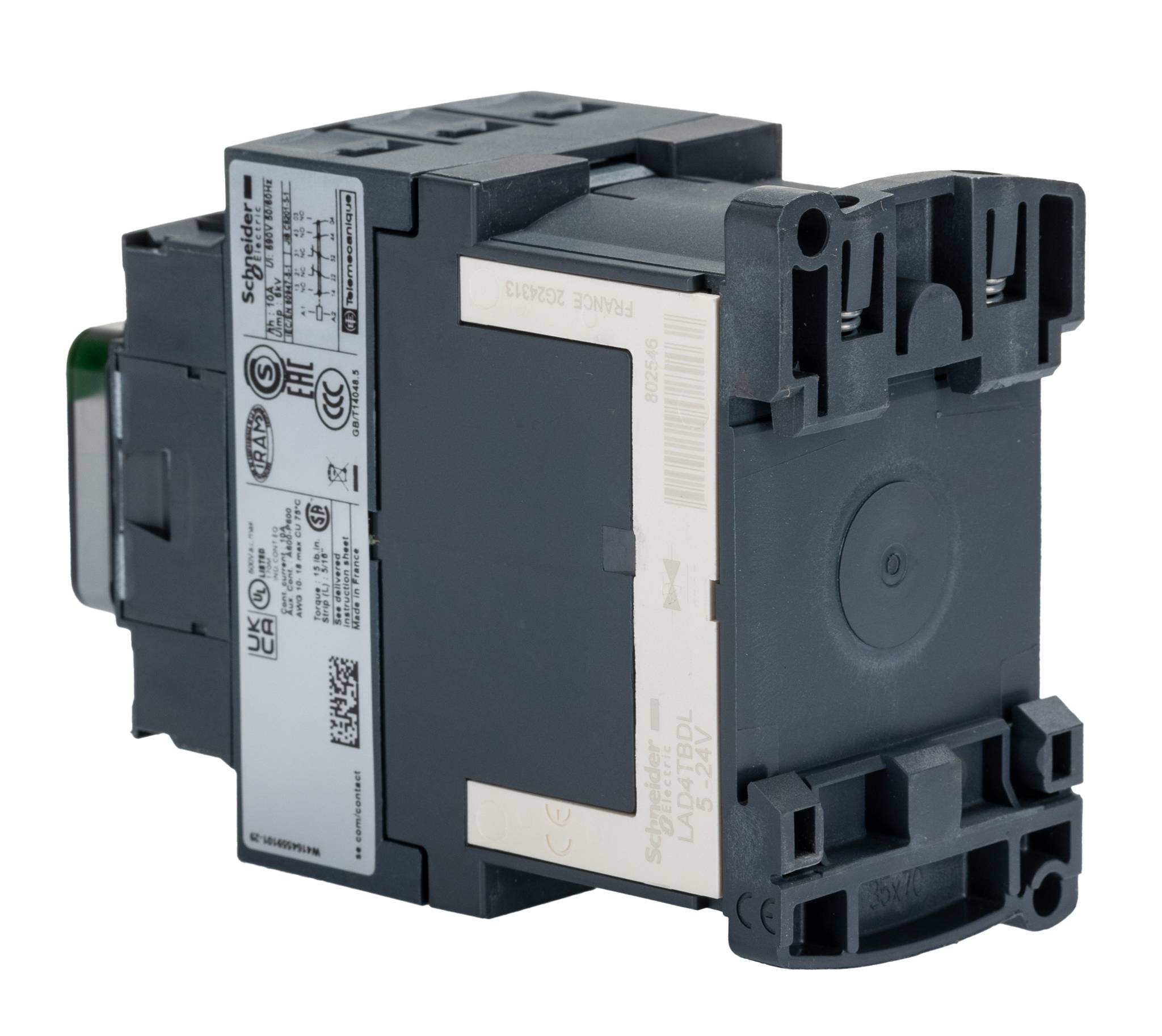 Buy Schneider Electric CAD32BD Auxiliary contactor 3 makers, 2 breakers ...