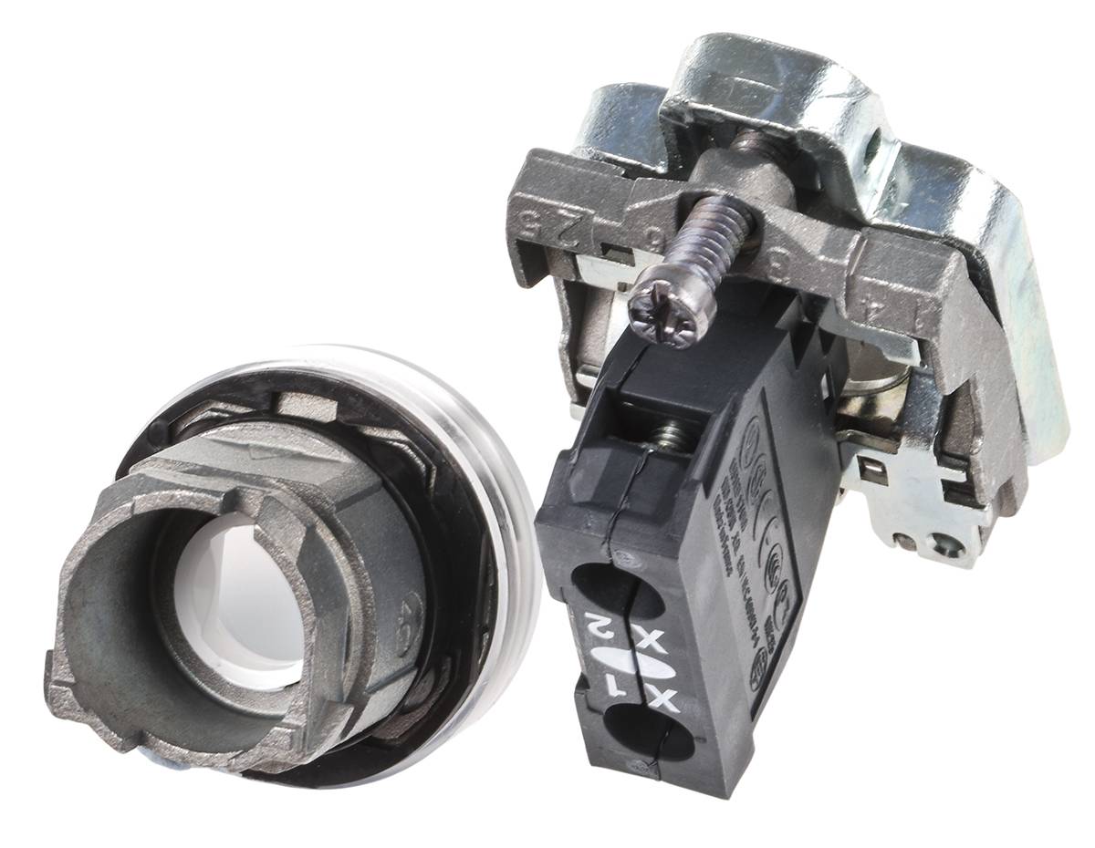 Buy Schneider Electric XB4BVB1 Indicator light White 24 V DC, 24 V AC 1 ...