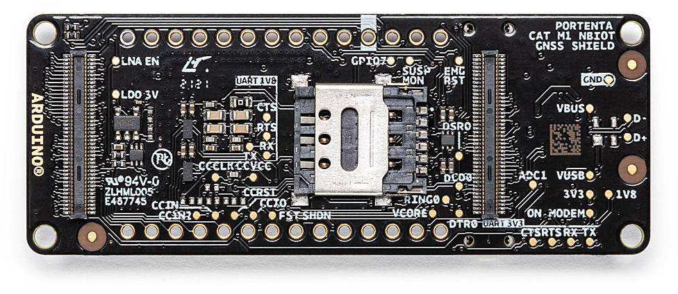 Buy Arduino Portenta Cat. M1/NB IoT GNSS Shield Arduino add-on PCB | Conrad Electronic