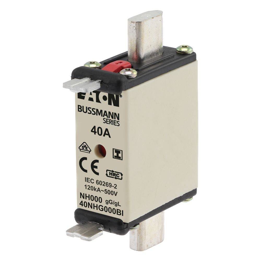 Buy Eaton 40NHG000BI NH fuse with blown fuse indicator Fuse size = 000 ...