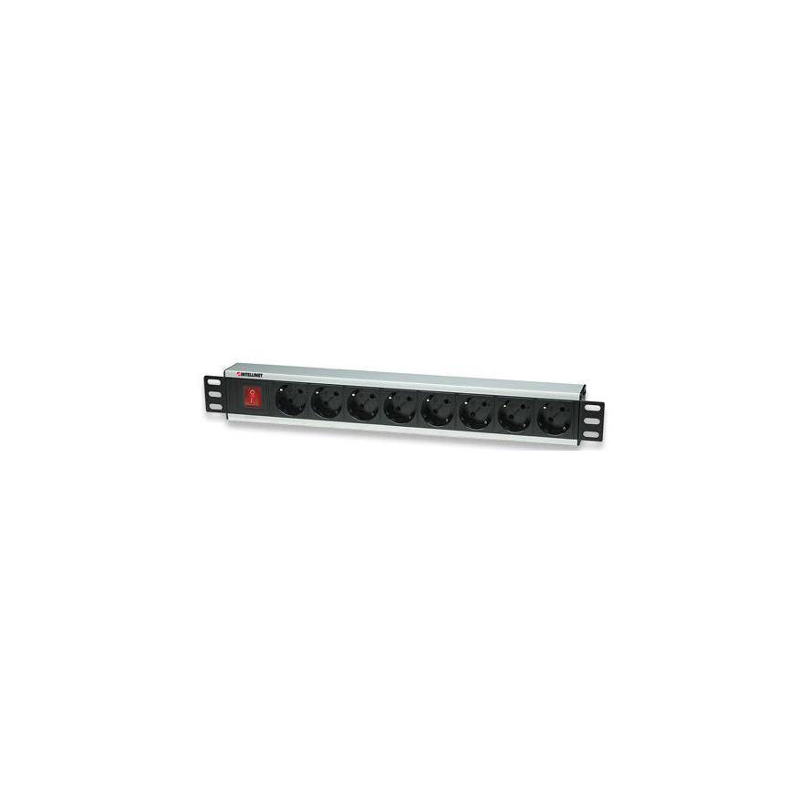 Buy Intellinet 207157 19 inch Server rack cabinet power strip 1 U PG ...