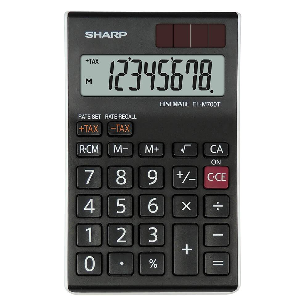 Buy Sharp EL-310W Pocket calculator White Display (digits): 8 battery ...