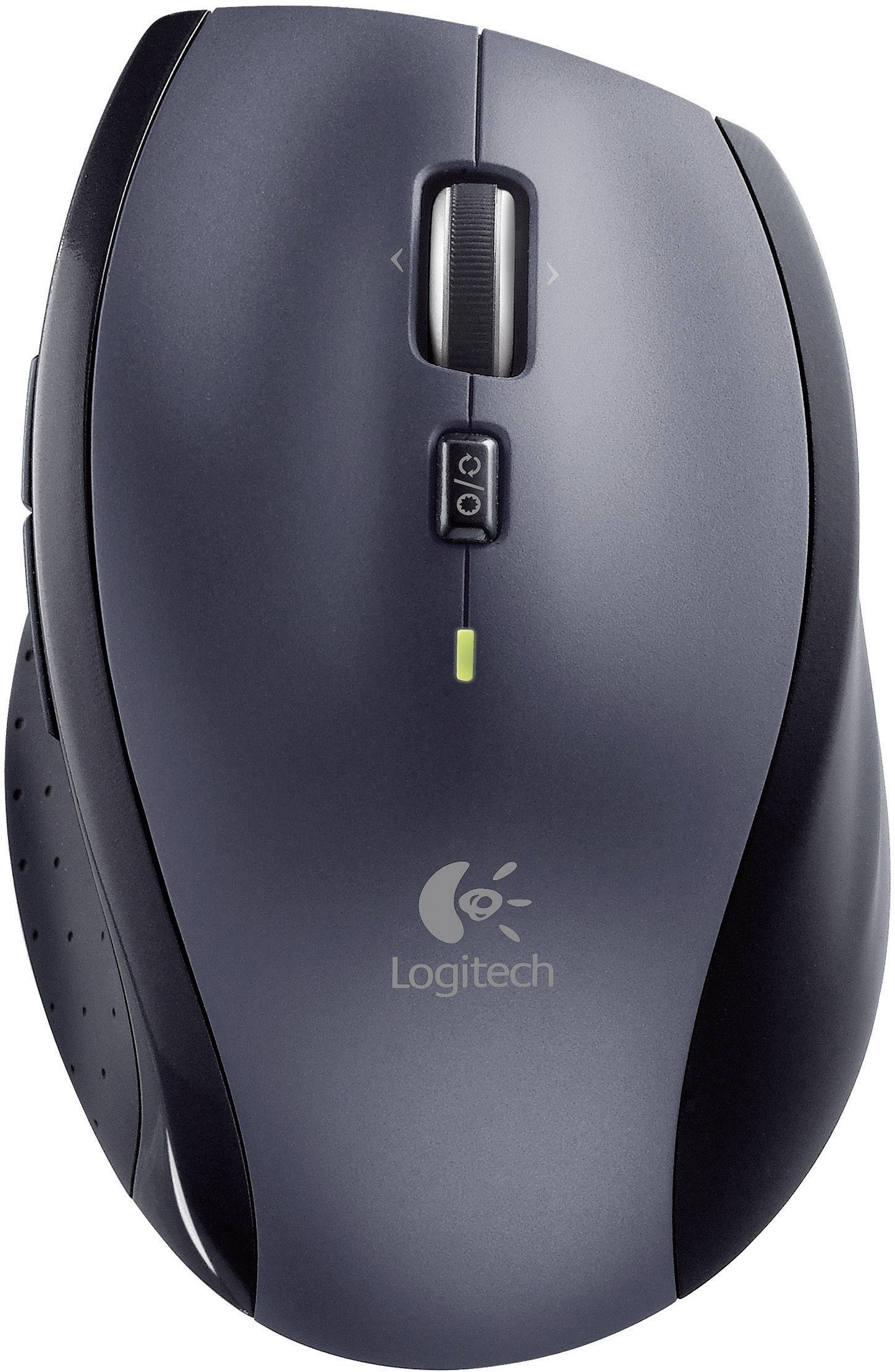 Logitech M705 Marathon Wireless mouse Laser Ergonomic Black/silver ...