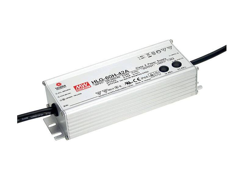 Buy Mean Well HLG-60H-20A LED driver, LED transformer Constant voltage ...