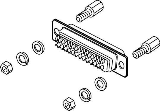 Buy Renkforce RF-4538852 RS232 screws 1 Set | Conrad Electronic