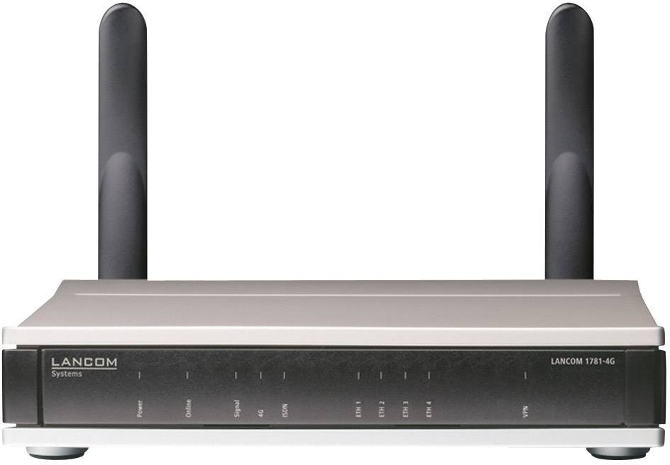 LAN router Lancom Systems 1781-4G Built-in modem: LTE 100 Mbps from ...